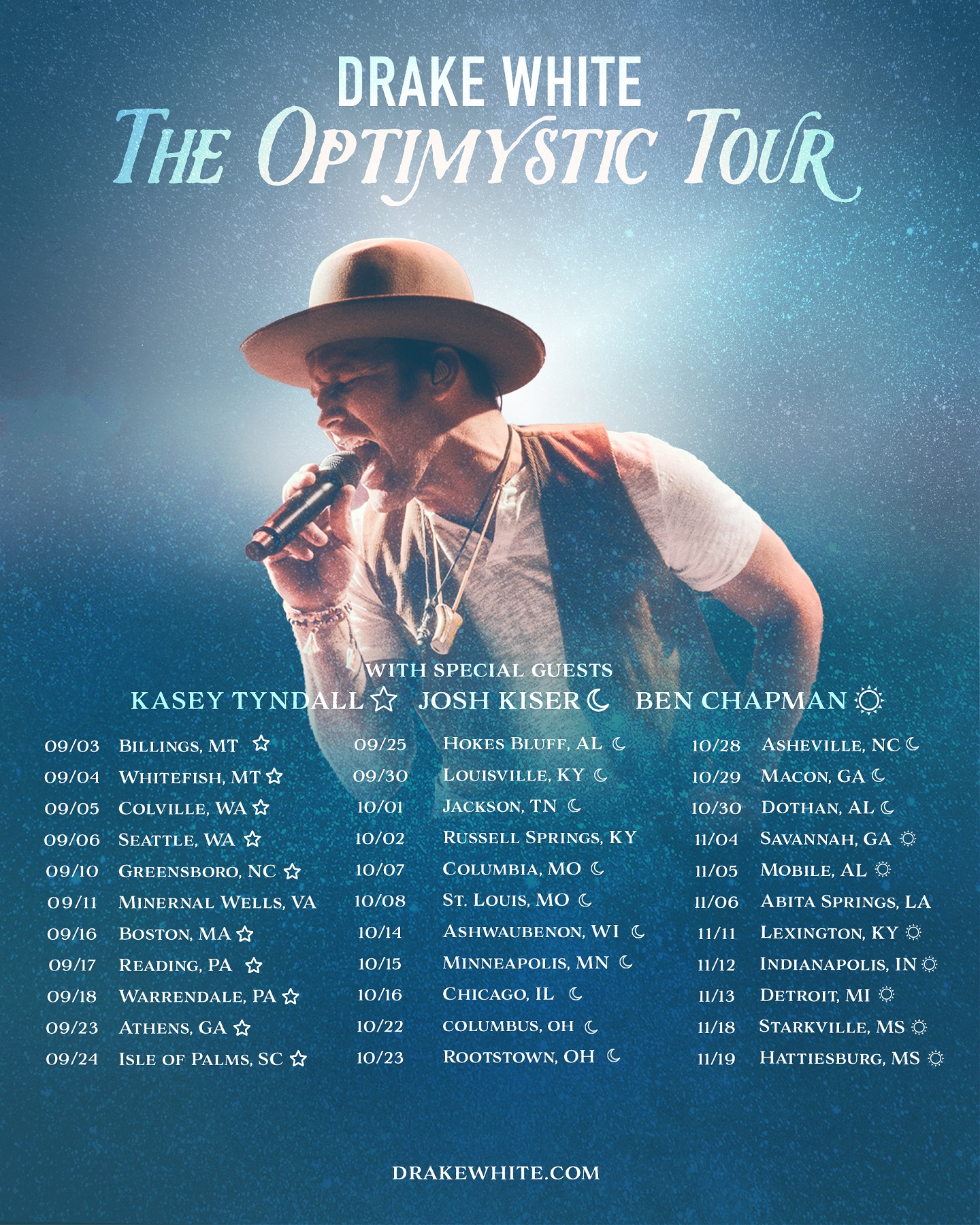 Drake White Announces 2021 Fall Tour Dates | Hometown Country Music