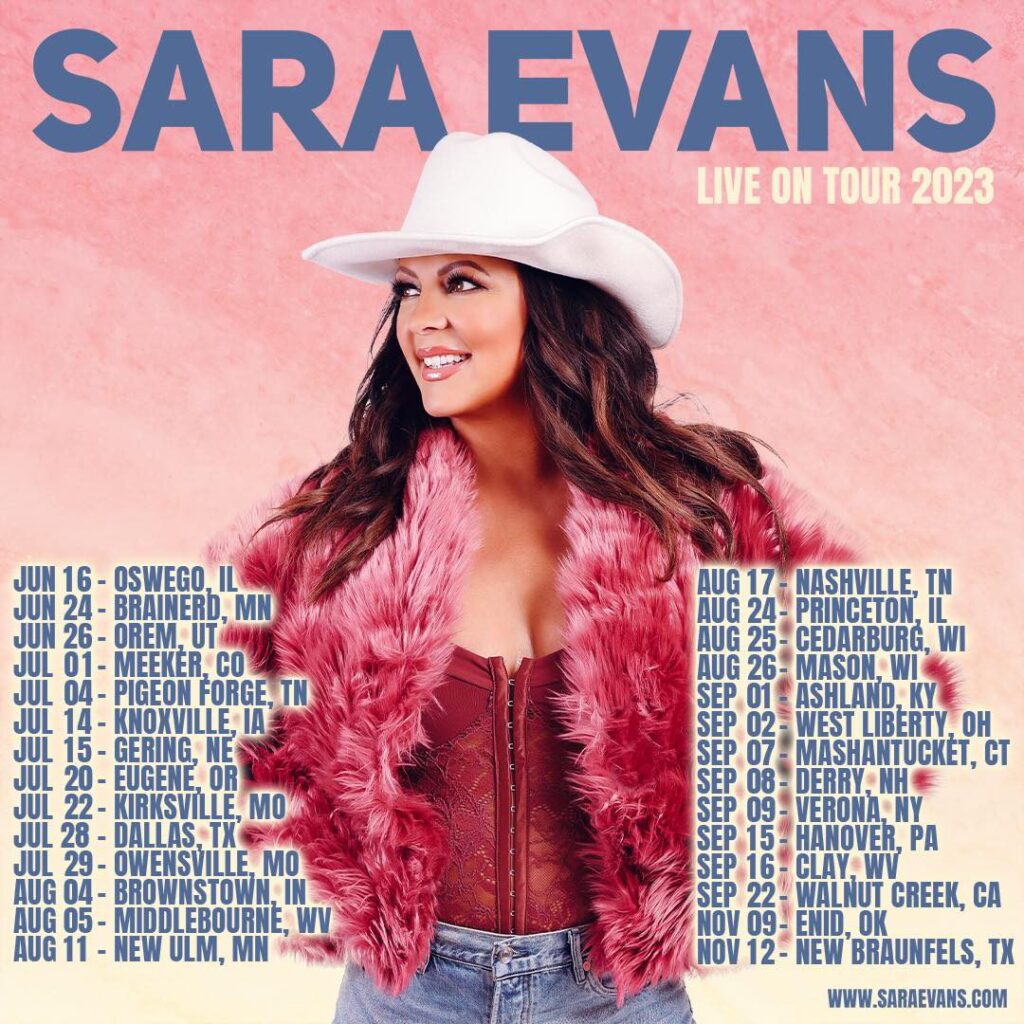 Sara Evans Announces 2023 Tour Dates | Hometown Country Music