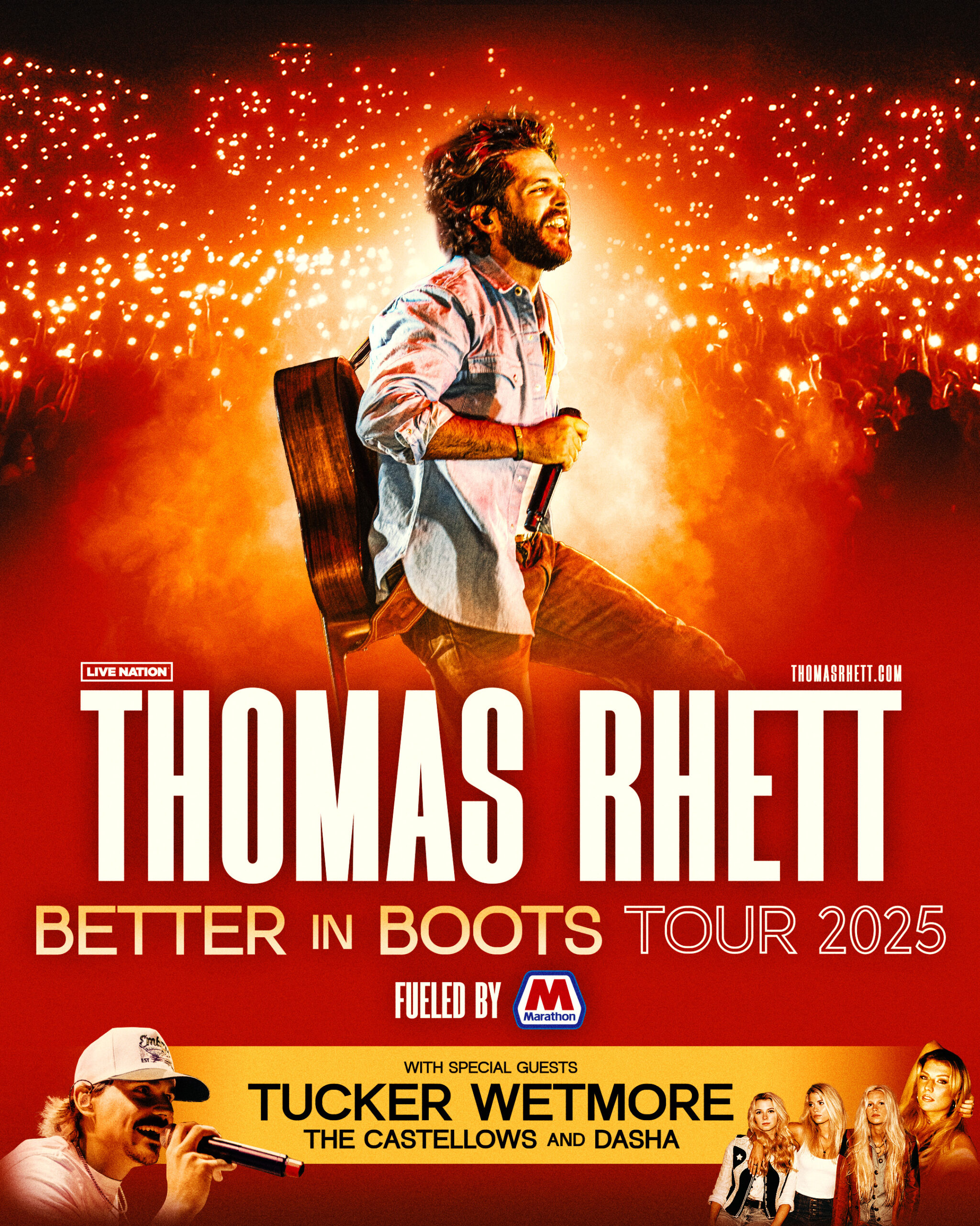 Thomas Rhett Announces Better in Boots Tour 2025 | Hometown Country Music