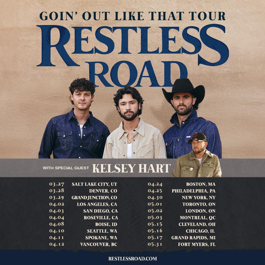 Restless Road Announces “Goin’ Out Like That” Tour | Hometown Country Music