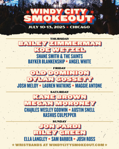 Lineup Announced for Windy City Smokeout | Hometown Country Music