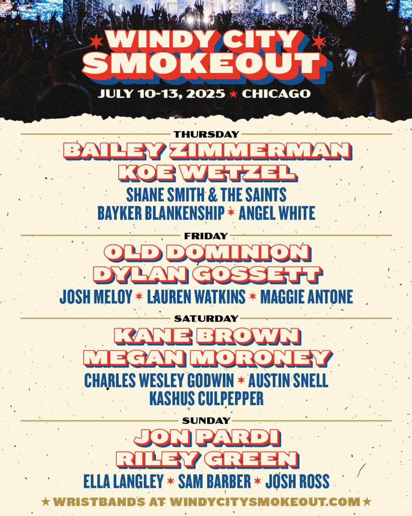 Lineup Announced for Windy City Smokeout | Hometown Country Music