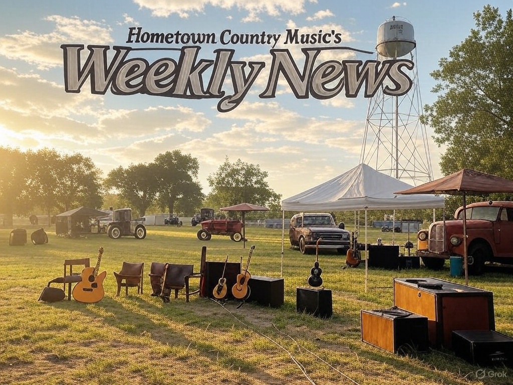 HCM Weekly Country Music News – May 9th, 2025 | Hometown Country Music