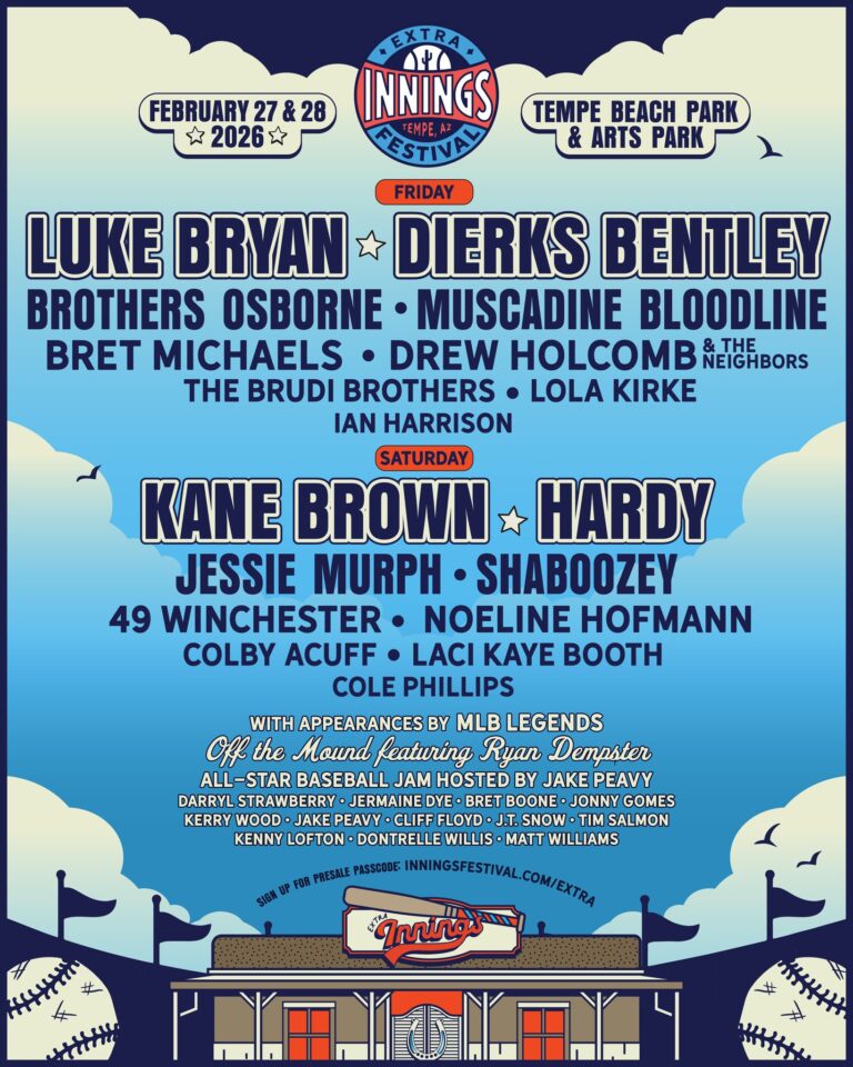 Lineup Announced for Extra Innings Festival | Hometown Country Music