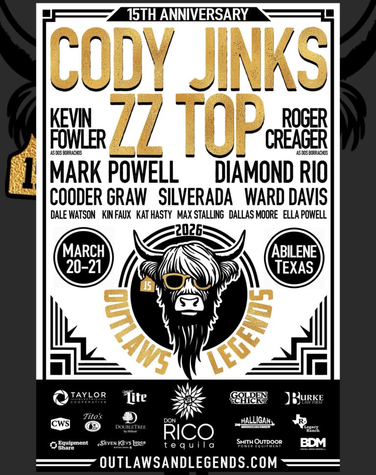 Outlaws and Legends Music Fest – Abilene, TX | Hometown Country Music